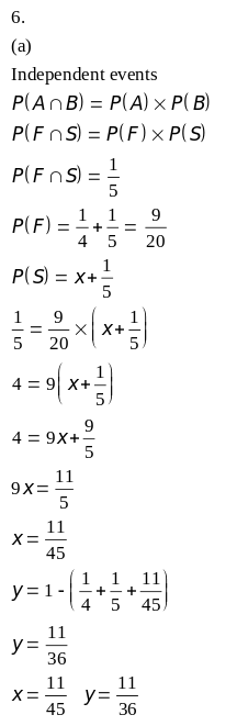 Leaving Cert. Maths (Higher) 2019: Paper 2 Q6